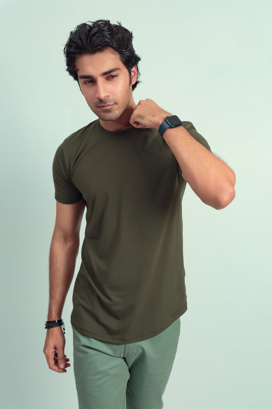 BASIC TEE - FOREST – Trotwear