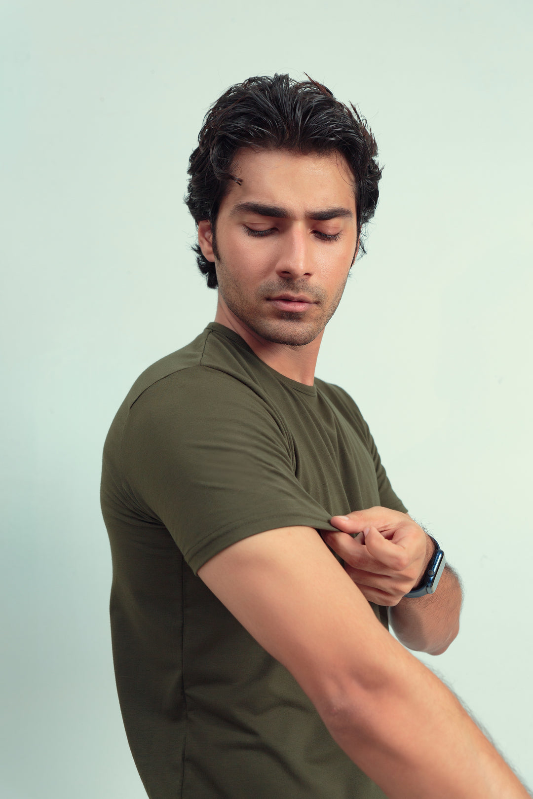 BASIC TEE - FOREST – Trotwear